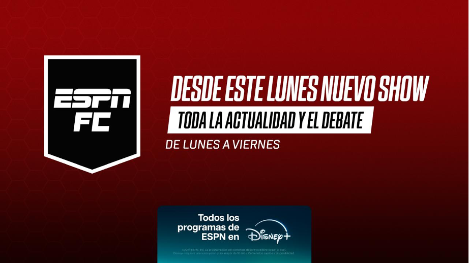 ESPN trae a DISNEY+ el debate y análisis de ESPN FC a Centroamérica ...